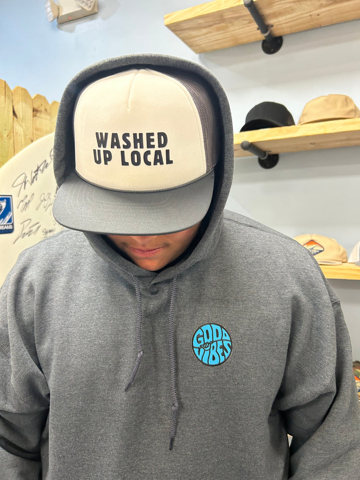 Washed up local hat – Good Vibes Surf Shop Surfside Beach